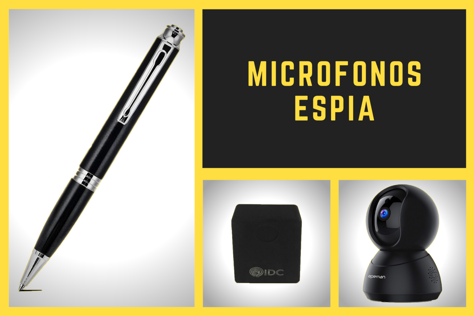 🥇Microfonos ESPIA ® 【Actualizado Enero 2020】